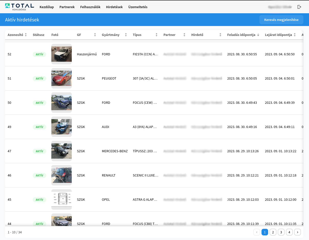 Car wreck auction platform – Lexunit